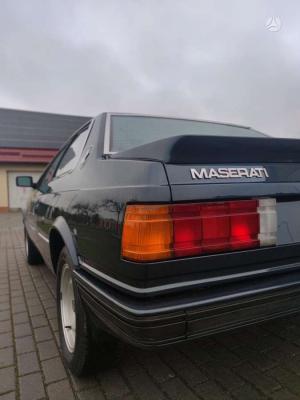 Zils Maserati Biturbo 1984 Šauļi, ar dzinēja tilpumu 2.50 L un nobraukumu 63 tūkst. km par 9900 €, foto 6 vietnē AUTOMOTO.COM.LV