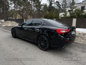 Black Maserati Ghibli 2014 in Tallinn, with an engine capacity of 3.00 L and mileage of 90 thousand km for 25900 €, photo 2 on AUTOMOTO.COM.LV