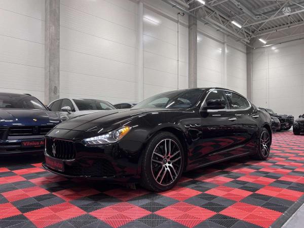 Maserati Ghibli 2015 Viļņa vietnē Melns Maserati Ghibli 2015 Viļņa, ar dzinēja tilpumu 3.00 L un nobraukumu 129 tūkst. km par 16499 €, foto 1 vietnē AUTOMOTO.COM.LV