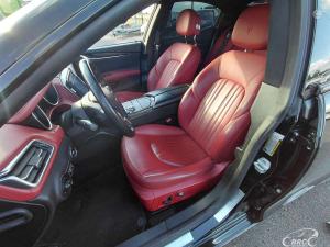 Black Maserati Ghibli 2016 in Vilnius, with an engine capacity of 2.98 L and mileage of 101 thousand km for 18900 €, photo 16 on AUTOMOTO.COM.LV