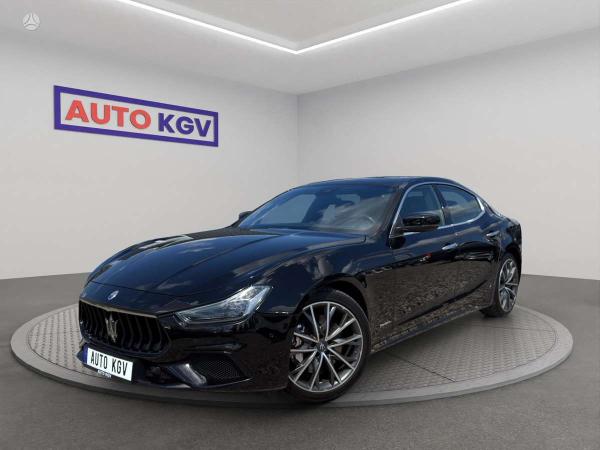 Melns Maserati Ghibli 2019 Kauņa, ar dzinēja tilpumu 3.00 L un nobraukumu 96 tūkst. km par 30999 €, foto 1 vietnē AUTOMOTO.COM.LV