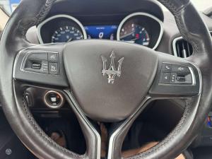 Zils Maserati Ghibli 2018 Kauņa, ar dzinēja tilpumu 2.99 L un nobraukumu 255 tūkst. km par 17000 €, foto 13 vietnē AUTOMOTO.COM.LV