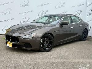 Brūns Maserati Ghibli 2015 Klaipėda, ar dzinēja tilpumu 2.98 L un nobraukumu 88 tūkst. km par 12900 €, foto  vietnē AUTOMOTO.COM.LV