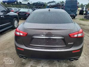 Brown Maserati Ghibli 2016 in Kaunas, with an engine capacity of 3.00 L and mileage of 140 thousand km for 6600 €, photo 4 on AUTOMOTO.COM.LV