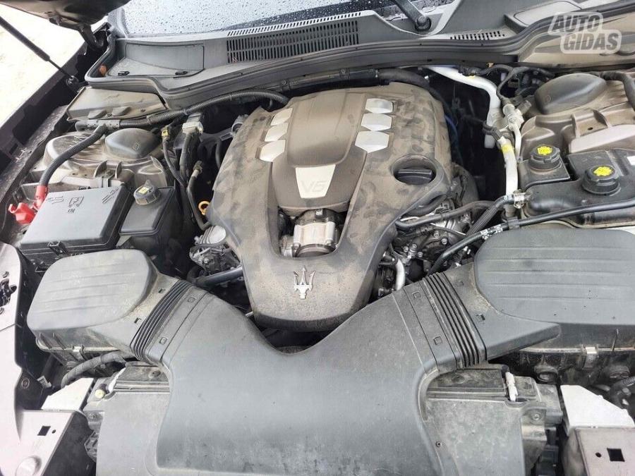 Brown Maserati Ghibli 2016 in Kaunas, with an engine capacity of 3.00 L and mileage of 140 thousand km for 6600 €, photo 11 on AUTOMOTO.COM.LV