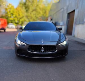 Grey Maserati Ghibli 2014 in Vilnius, with an engine capacity of 3.00 L and mileage of 150 thousand km for 14850 €, photo 6 on AUTOMOTO.COM.LV