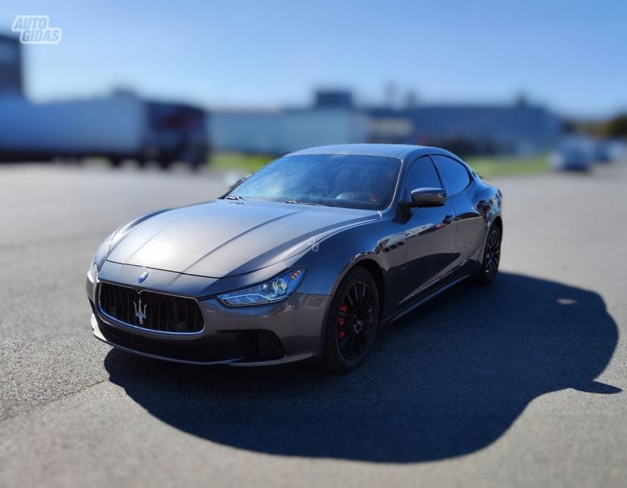 Grey Maserati Ghibli 2014 in Vilnius, with an engine capacity of 3.00 L and mileage of 150 thousand km for 14850 €, photo 8 on AUTOMOTO.COM.LV