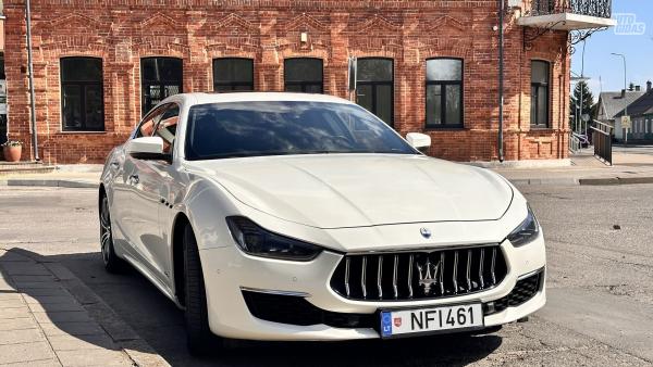 Maserati Ghibli 2019 Viļņa, ar dzinēja tilpumu 3.00 L un nobraukumu 99 tūkst. km par 33300 €, foto  vietnē AUTOMOTO.COM.LV