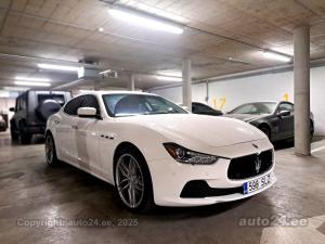 White Maserati Ghibli 2014 in Tallinn, with an engine capacity of 3.00 L and mileage of 35 thousand km for 36000 €, photo 9 on AUTOMOTO.COM.LV