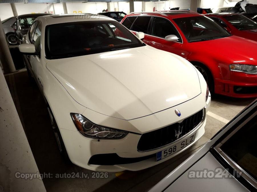 Balts Maserati Ghibli 2014 Tallina, ar dzinēja tilpumu 3.00 L un nobraukumu 35 tūkst. km par 29900 €, foto 17 vietnē AUTOMOTO.COM.LV
