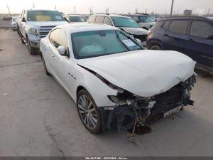 White Maserati Ghibli 2016 in Panevezys, with an engine capacity of 2.98 L and mileage of 114 thousand km for 7100 €, photo  on AUTOMOTO.COM.LV