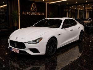 Balts Maserati Ghibli 2021 Viļņa, ar dzinēja tilpumu 2.98 L un nobraukumu 45 tūkst. km par 24900 €, foto 5 vietnē AUTOMOTO.COM.LV