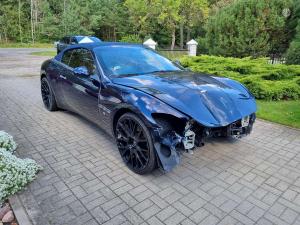 Blue Maserati GranCabrio 2017 in Prienai, with an engine capacity of 4.70 L and mileage of 27 thousand km for 12990 €, photo  on AUTOMOTO.COM.LV