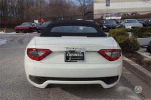 White Maserati GranCabrio 2015 in Vilnius, with an engine capacity of 4.69 L and mileage of 78 thousand km for 26900 €, photo 20 on AUTOMOTO.COM.LV