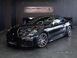 Melns Maserati Granturismo 2023 Tallina, ar dzinēja tilpumu 3.00 L un nobraukumu 12 tūkst. km par 144900 €, foto  vietnē AUTOMOTO.COM.LV