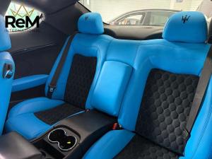 Zils Maserati Granturismo 2009 Kauņa, ar dzinēja tilpumu 4.70 L un nobraukumu 105 tūkst. km par 35900 €, foto 11 vietnē AUTOMOTO.COM.LV