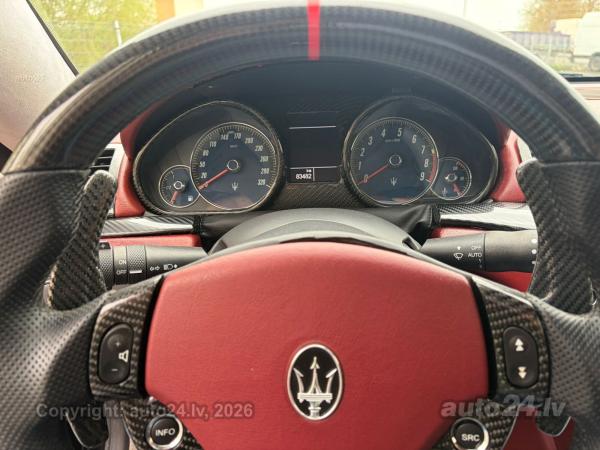 Grey Maserati Granturismo 2009 in Tallinn, with an engine capacity of 4.70 L and mileage of 84 thousand km for 26660 €, photo 10 on AUTOMOTO.COM.LV