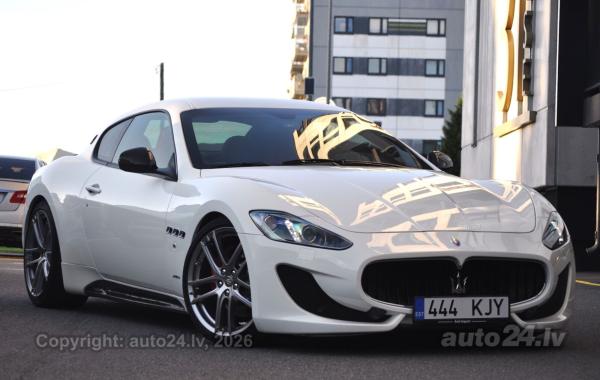 Balts Maserati Granturismo 2016 Tallina, ar dzinēja tilpumu 4.70 L un nobraukumu 19 tūkst. km par 62900 €, foto 1 vietnē AUTOMOTO.COM.LV