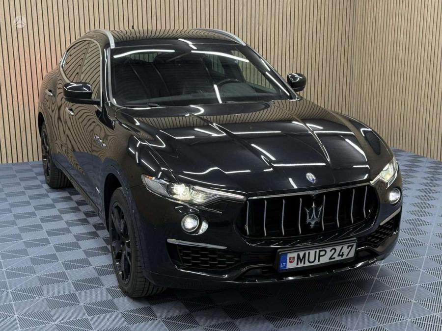 Melns Maserati Levante 2018 Marijampole, ar dzinēja tilpumu 2.98 L un nobraukumu 78 tūkst. km par 26500 €, foto 10 vietnē AUTOMOTO.COM.LV