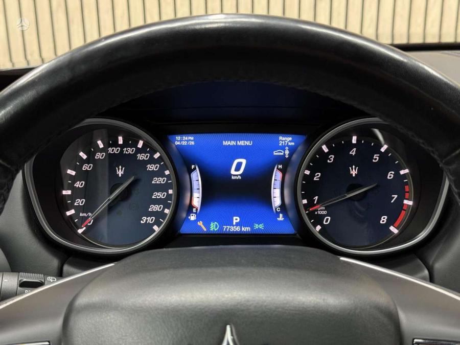 Melns Maserati Levante 2018 Marijampole, ar dzinēja tilpumu 2.98 L un nobraukumu 78 tūkst. km par 26500 €, foto 29 vietnē AUTOMOTO.COM.LV