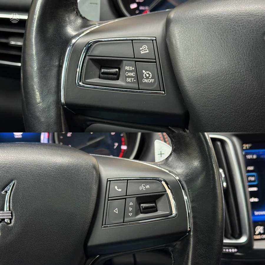 Melns Maserati Levante 2018 Marijampole, ar dzinēja tilpumu 2.98 L un nobraukumu 78 tūkst. km par 26500 €, foto 30 vietnē AUTOMOTO.COM.LV