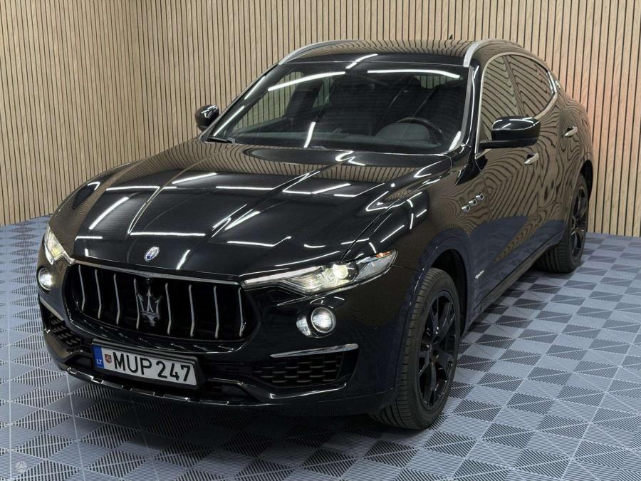 Melns Maserati Levante 2018 Marijampole, ar dzinēja tilpumu 2.98 L un nobraukumu 91 tūkst. km par 20500 €, foto 11 vietnē AUTOMOTO.COM.LV