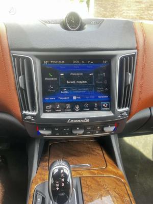 Blue Maserati Levante 2016 in Vilnius, with an engine capacity of 3.00 L and mileage of 146 thousand km for 21450 €, photo 42 on AUTOMOTO.COM.LV