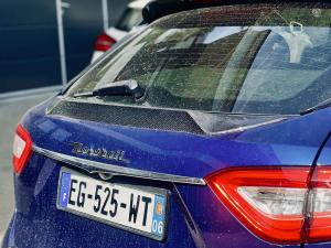 Blue Maserati Levante 2016 in Vilnius, with an engine capacity of 3.00 L and mileage of 146 thousand km for 21450 €, photo 49 on AUTOMOTO.COM.LV