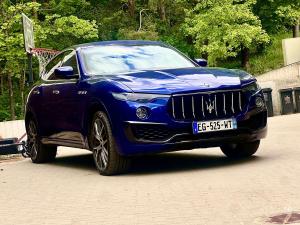 Zils Maserati Levante 2016 Viļņa, ar dzinēja tilpumu 3.00 L un nobraukumu 164 tūkst. km par 21000 €, foto 3 vietnē AUTOMOTO.COM.LV