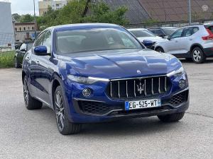 Zils Maserati Levante 2016 Viļņa, ar dzinēja tilpumu 3.00 L un nobraukumu 164 tūkst. km par 21999 €, foto  vietnē AUTOMOTO.COM.LV