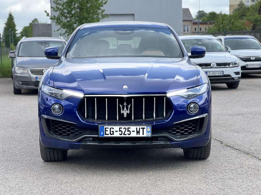 Zils Maserati Levante 2016 Viļņa, ar dzinēja tilpumu 3.00 L un nobraukumu 164 tūkst. km par 21999 €, foto 3 vietnē AUTOMOTO.COM.LV