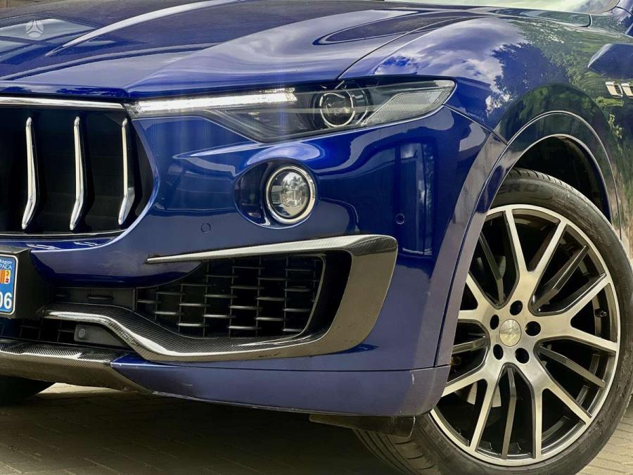 Zils Maserati Levante 2016 Viļņa, ar dzinēja tilpumu 3.00 L un nobraukumu 164 tūkst. km par 21999 €, foto 40 vietnē AUTOMOTO.COM.LV