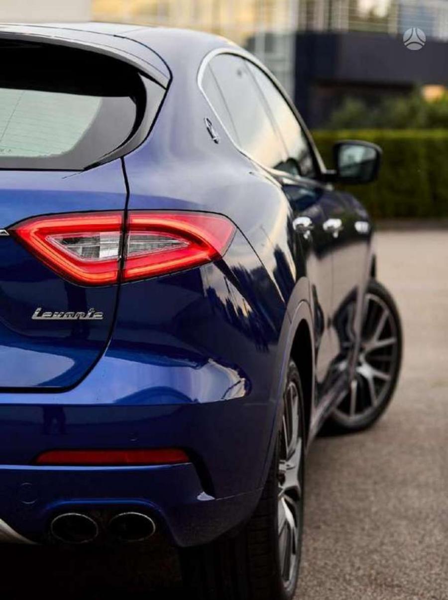 Zils Maserati Levante 2016 Viļņa, ar dzinēja tilpumu 3.00 L un nobraukumu 164 tūkst. km par 21999 €, foto 53 vietnē AUTOMOTO.COM.LV