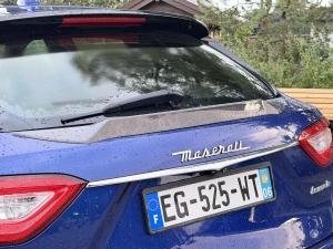 Blue Maserati Levante 2016 in Vilnius, with an engine capacity of 3.00 L and mileage of 142 thousand km for 22990 €, photo 11 on AUTOMOTO.COM.LV