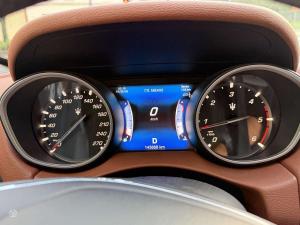 Blue Maserati Levante 2016 in Vilnius, with an engine capacity of 3.00 L and mileage of 142 thousand km for 22990 €, photo 19 on AUTOMOTO.COM.LV