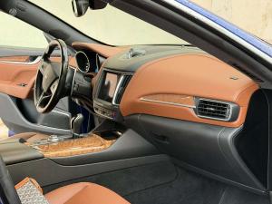 Blue Maserati Levante 2016 in Vilnius, with an engine capacity of 3.00 L and mileage of 142 thousand km for 22990 €, photo 27 on AUTOMOTO.COM.LV