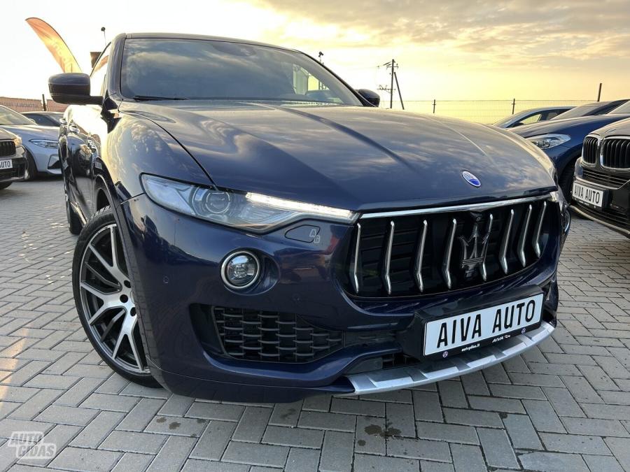 Zils Maserati Levante 2017 Kauņa, ar dzinēja tilpumu 3.00 L un nobraukumu 166 tūkst. km par 18900 €, foto 5 vietnē AUTOMOTO.COM.LV