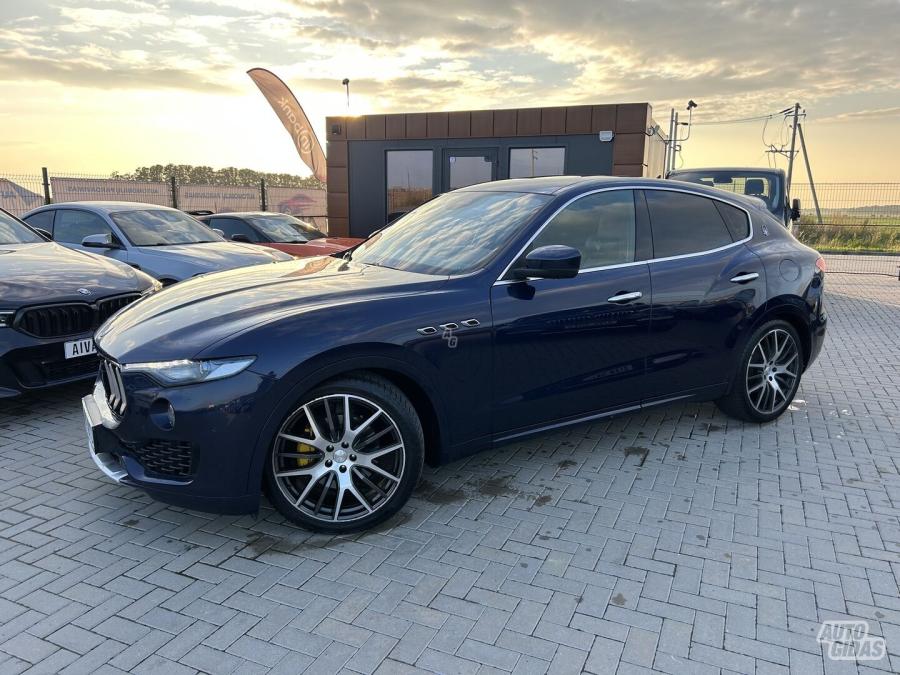 Zils Maserati Levante 2017 Kauņa, ar dzinēja tilpumu 3.00 L un nobraukumu 166 tūkst. km par 18900 €, foto 14 vietnē AUTOMOTO.COM.LV