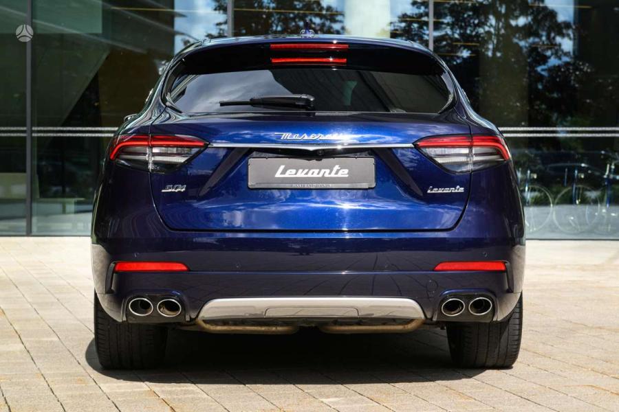 Zils Maserati Levante 2021 Viļņa, ar dzinēja tilpumu 2.98 L un nobraukumu 45 tūkst. km par 55999 €, foto 5 vietnē AUTOMOTO.COM.LV