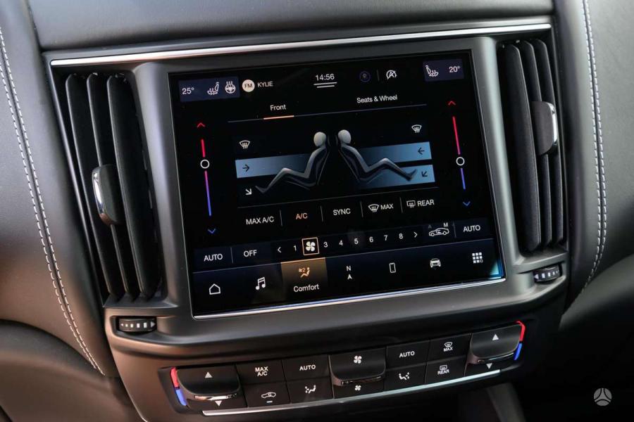 Zils Maserati Levante 2021 Viļņa, ar dzinēja tilpumu 2.98 L un nobraukumu 45 tūkst. km par 55999 €, foto 16 vietnē AUTOMOTO.COM.LV