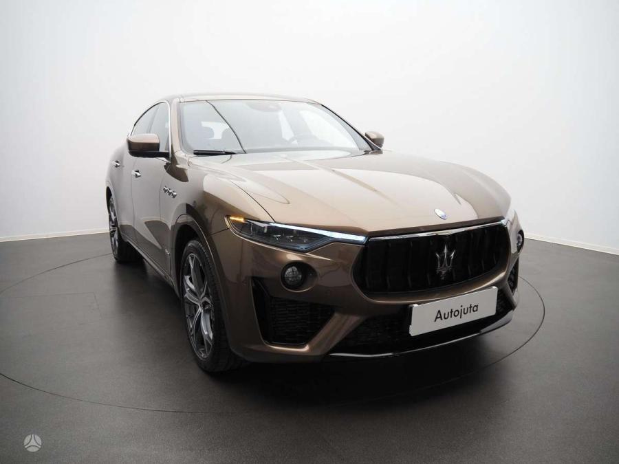 Brown Maserati Levante 2021 in Vilnius, with an engine capacity of 2.98 L and mileage of 47 thousand km for 59000 €, photo 4 on AUTOMOTO.COM.LV