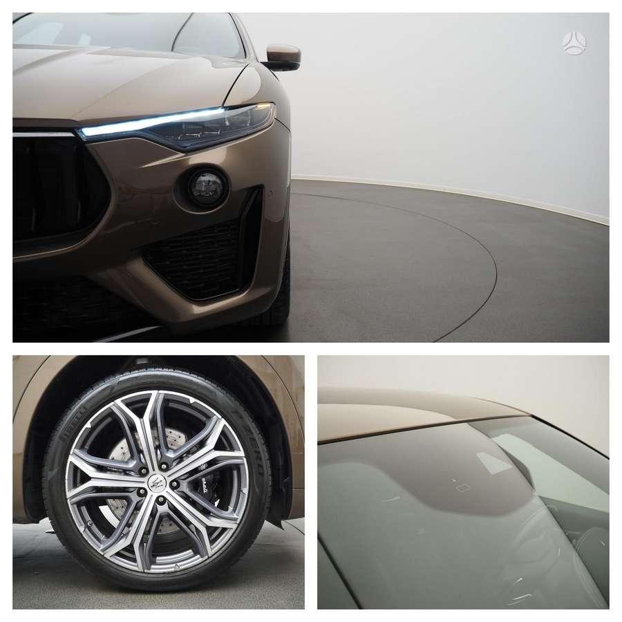Brown Maserati Levante 2021 in Vilnius, with an engine capacity of 2.98 L and mileage of 47 thousand km for 59000 €, photo 8 on AUTOMOTO.COM.LV