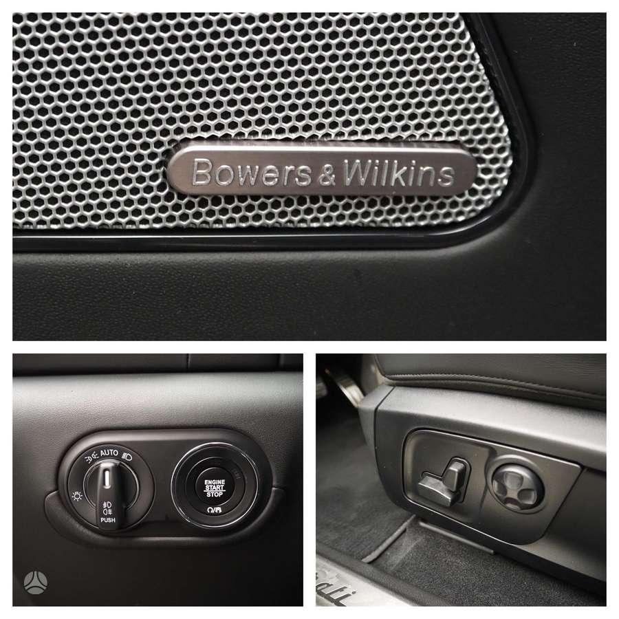 Brown Maserati Levante 2021 in Vilnius, with an engine capacity of 2.98 L and mileage of 47 thousand km for 59000 €, photo 16 on AUTOMOTO.COM.LV