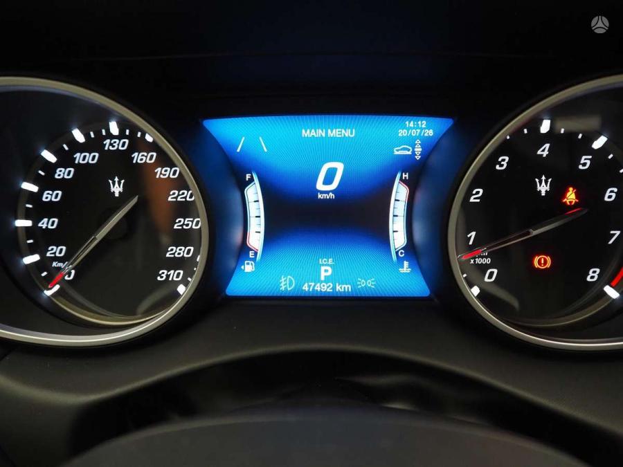 Brown Maserati Levante 2021 in Vilnius, with an engine capacity of 2.98 L and mileage of 47 thousand km for 59000 €, photo 21 on AUTOMOTO.COM.LV