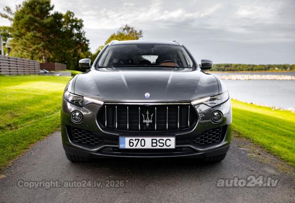 Grey Maserati Levante 2016 in Tallinn, with an engine capacity of 3.00 L and mileage of 97 thousand km for 28998 €, photo 1 on AUTOMOTO.COM.LV