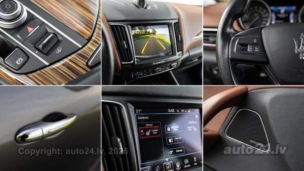 Grey Maserati Levante 2016 in Tallinn, with an engine capacity of 3.00 L and mileage of 97 thousand km for 28998 €, photo 8 on AUTOMOTO.COM.LV