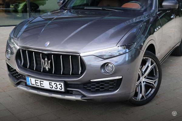 Pelēks Maserati Levante 2019 Viļņa, ar dzinēja tilpumu 2.98 L un nobraukumu 179 tūkst. km par 41500 €, foto 3 vietnē AUTOMOTO.COM.LV