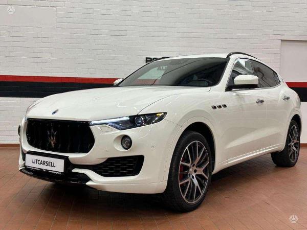 Balts Maserati Levante 2017 Viļņa, ar dzinēja tilpumu 3.00 L un nobraukumu 71 tūkst. km par 29700 €, foto 1 vietnē AUTOMOTO.COM.LV