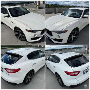 White Maserati Levante 2017 in Vilnius, with an engine capacity of 2.98 L and mileage of 89 thousand km for 24500 €, photo 14 on AUTOMOTO.COM.LV