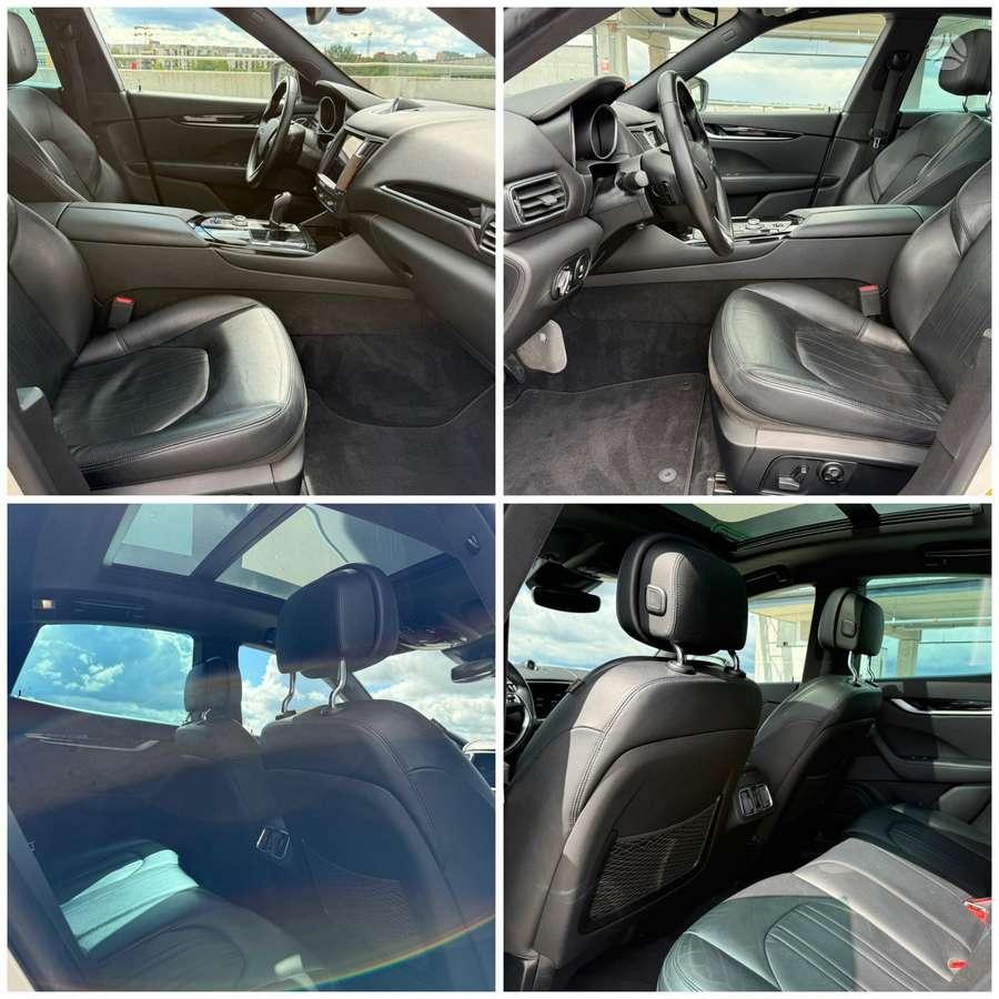 White Maserati Levante 2017 in Vilnius, with an engine capacity of 2.98 L and mileage of 89 thousand km for 24500 €, photo 20 on AUTOMOTO.COM.LV